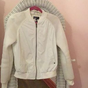 William Rast | Jackets & Coats | White Bomber Jacket | Poshmark